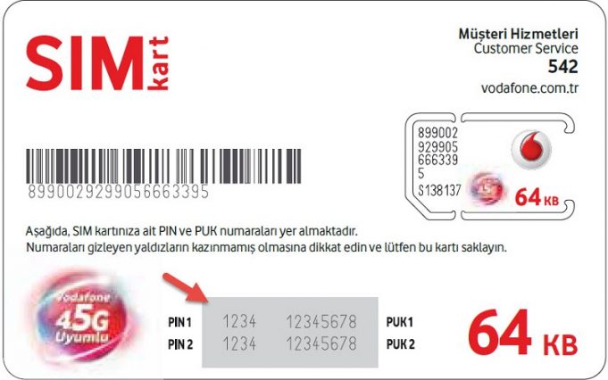 PUK kodu öğrenme nasıl yapılır? 2025 (Turkcell, Vodafone, Türk Telekom ...