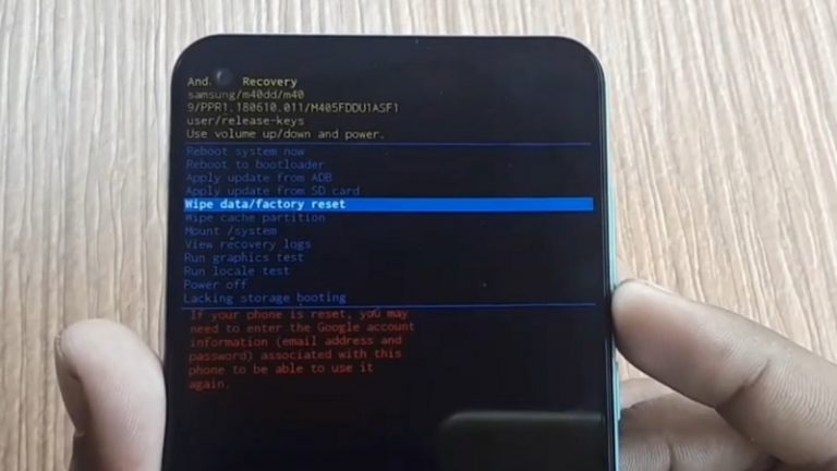 Galaxy M10, M20, M30, M40 Format Atma - Hard Reset - Teloji