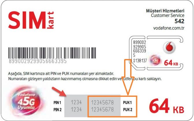 PUK kodu öğrenme nasıl yapılır? 2025 (Turkcell, Vodafone, Türk Telekom ...