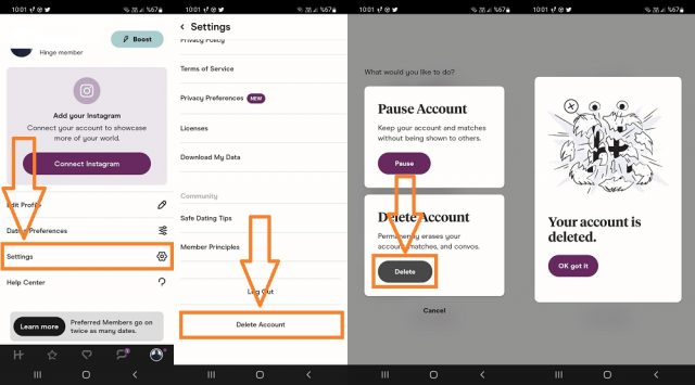 Hinge Hesap Silme Nasıl Yapılır? - Teloji